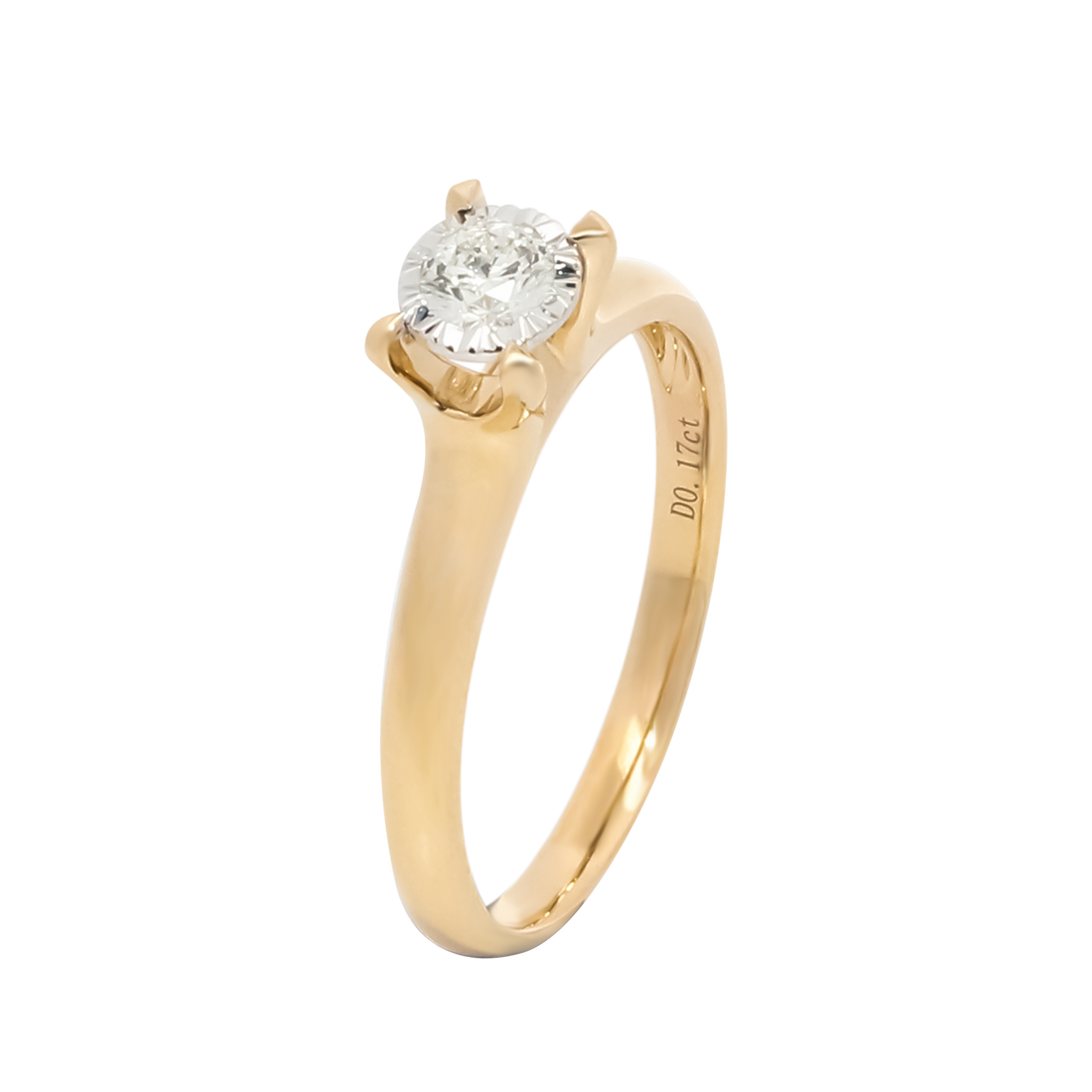 Diamond Ring WB DR 2178526 – Hearts & Arrows